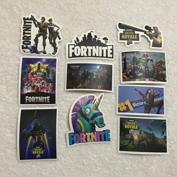 Other | 5 Pc Fortnite Sticker | Poshmark